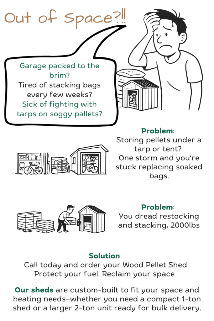 Sheds Pellet Sheds & Storage Solutions | Hudson Valley Biomass Thinking ...